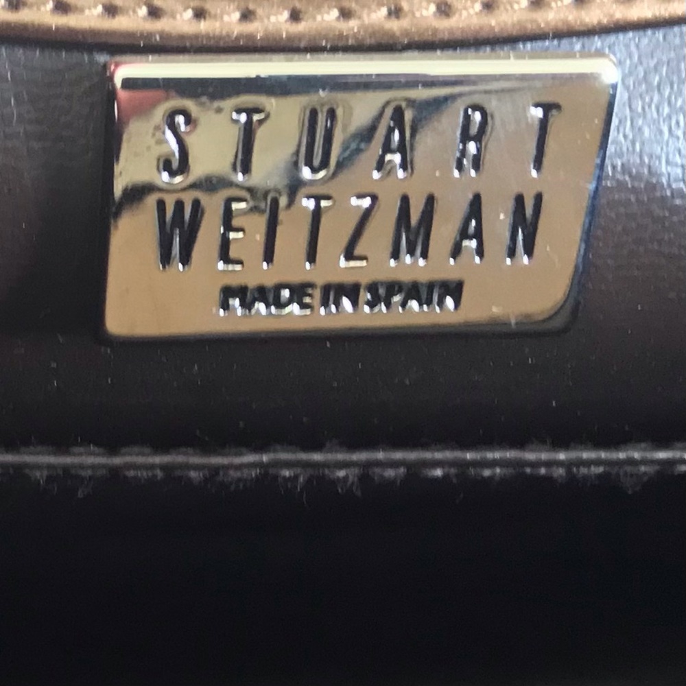 Rare Stuart Weitzman Vintage Bronze Handbag - Gem